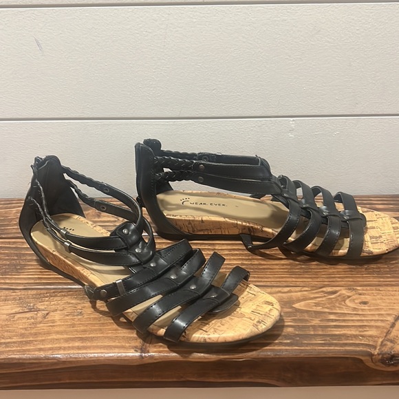 BareTraps | Shoes | Wear Ever By Baretraps Ganesa Black Strappy ...